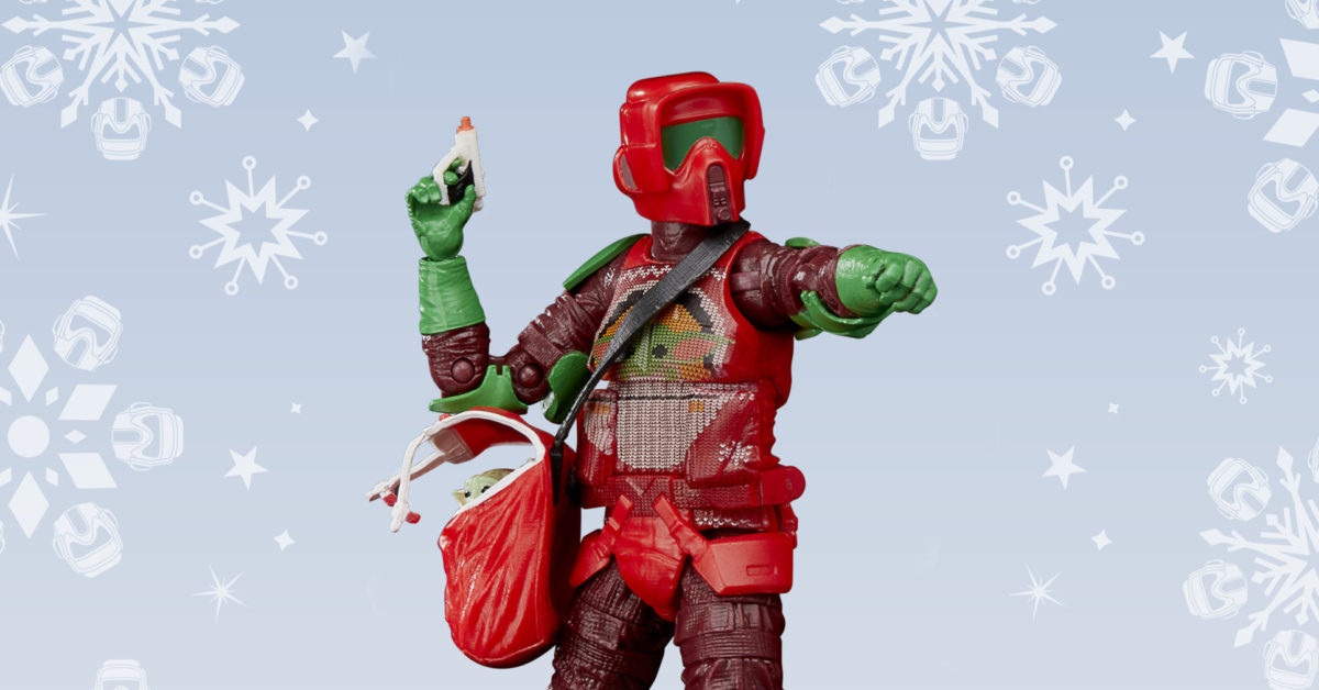 Star Wars Scout Trooper Spreads Some Holiday Cheer with Hasbro