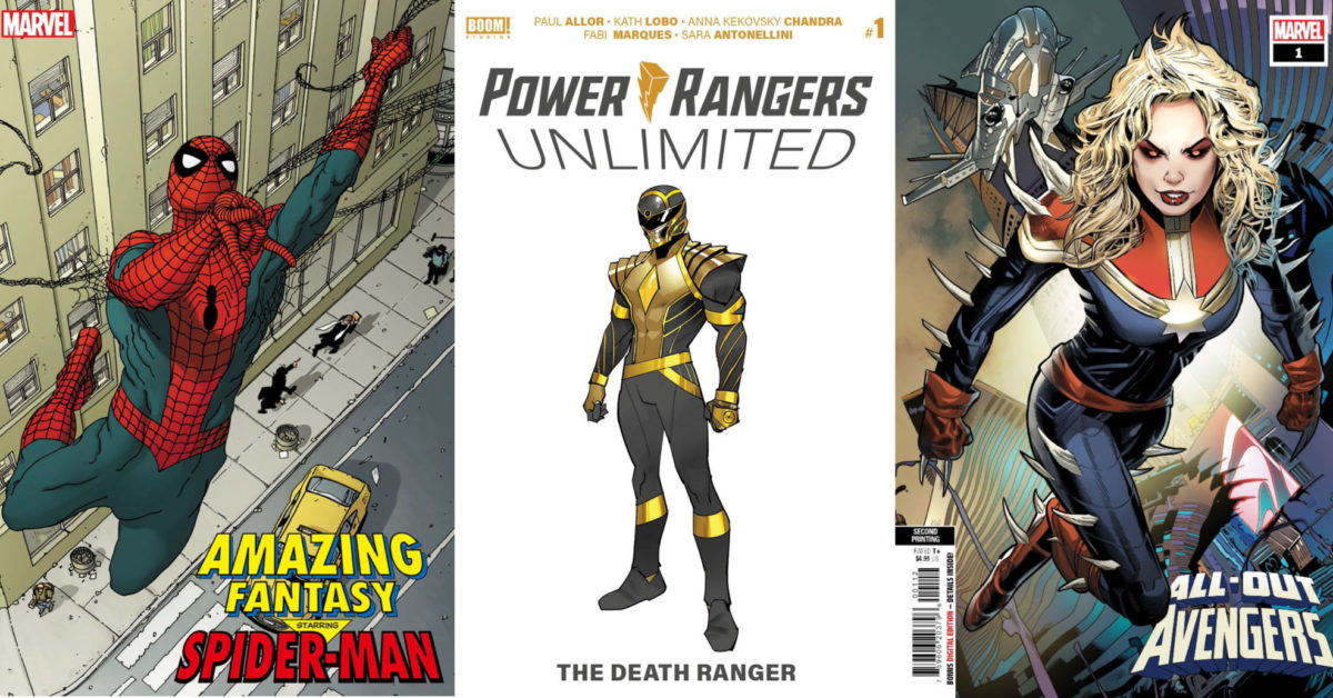 PrintWatch: All-Out Avengers, Death Ranger & Amazing Fantasy #1000