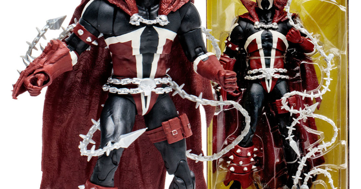 Mortal Kombat XI Shadow of Spawn Figure Revealed by McFarlane