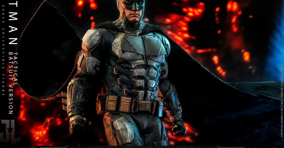 Batfleck Returns to Hot Toys with New Tactical Batman 1/6 Figure