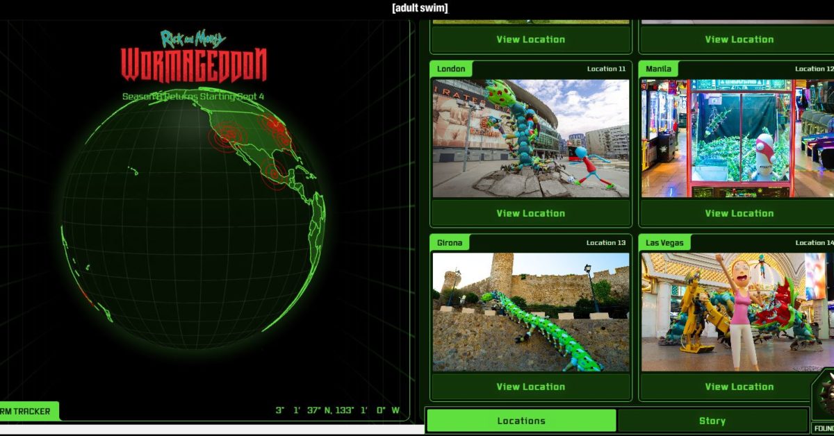 Rick and Morty "Wormageddon" Location 14: Summer & Friends Hit Vegas