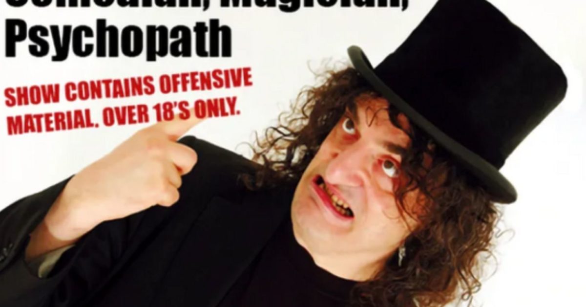 Now Jerry Sadowitz Has Been Cancelled By Margate Comedy Club
