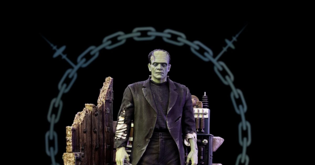 Universal Monsters Frankenstein is Alive Once More with Iron Studios