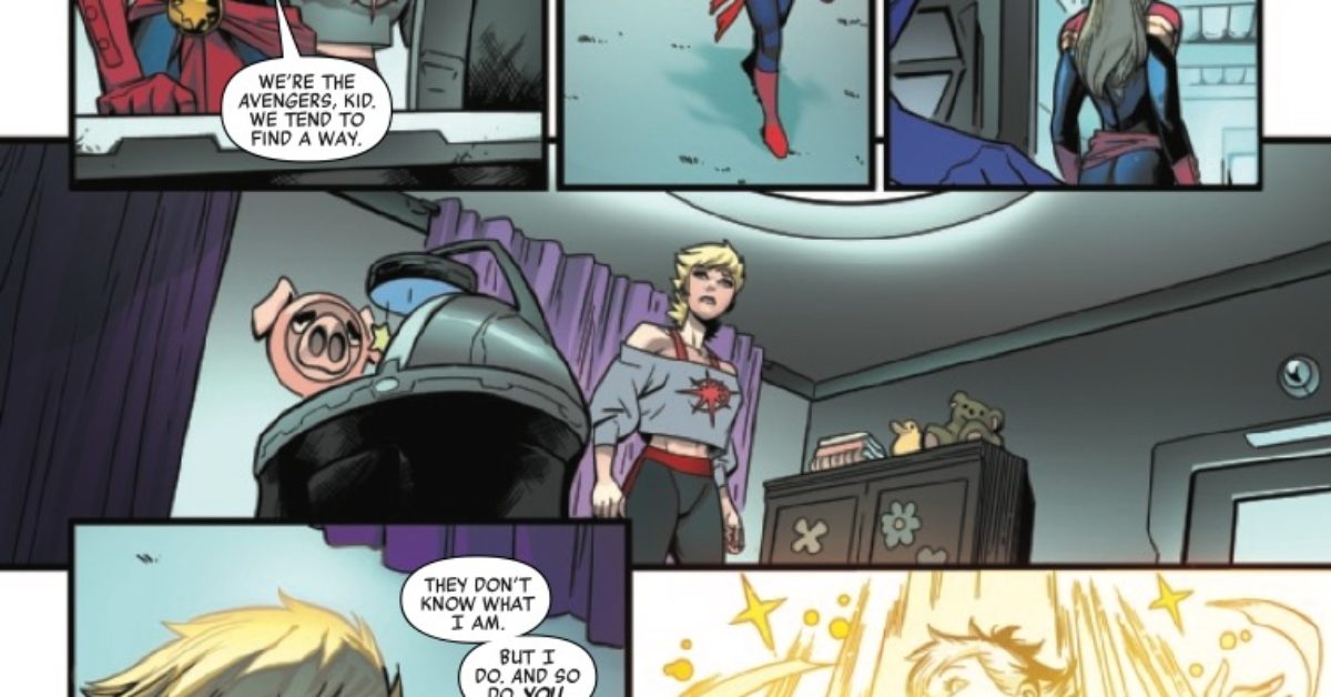 Avengers #61 Preview: "You're Not My Mom, Captain Marvel!"