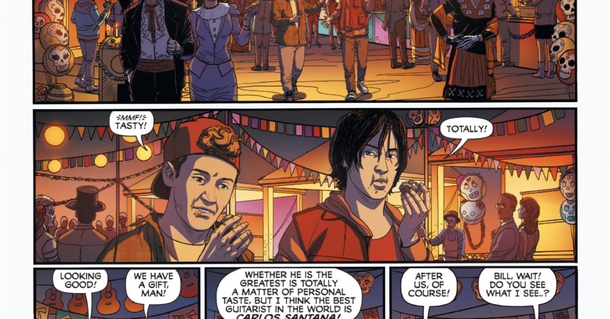 Celebrate Early with this Preview of Bill & Ted's Day of the Dead #1