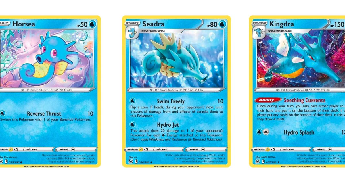 Evolucao Pokemon Horsea