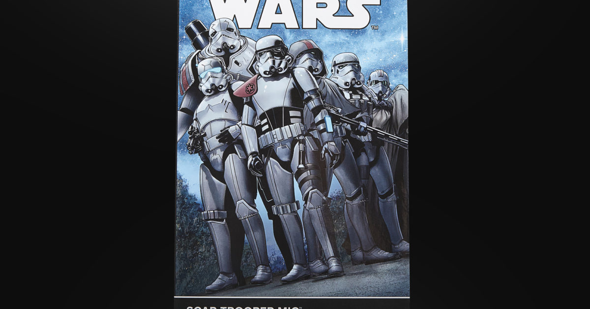 New Star Wars Comic Series Figure Debuts with Scar Trooper Mic