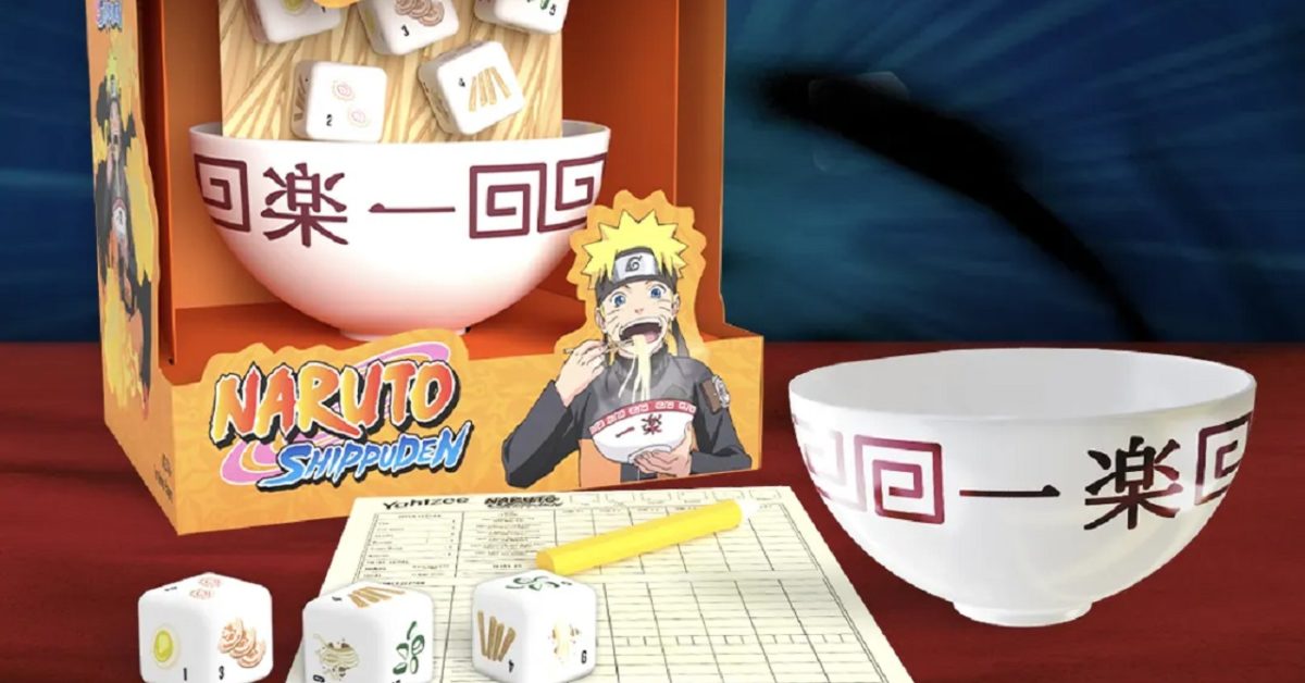 Naruto’s 20th Anniversary Comes To Tabletop With Yahtzee