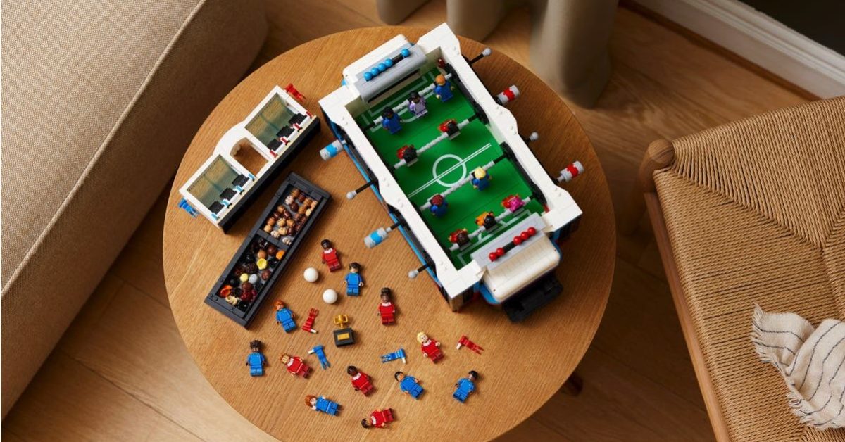 Take to the Field with LEGO IDEAS New Table Football Set