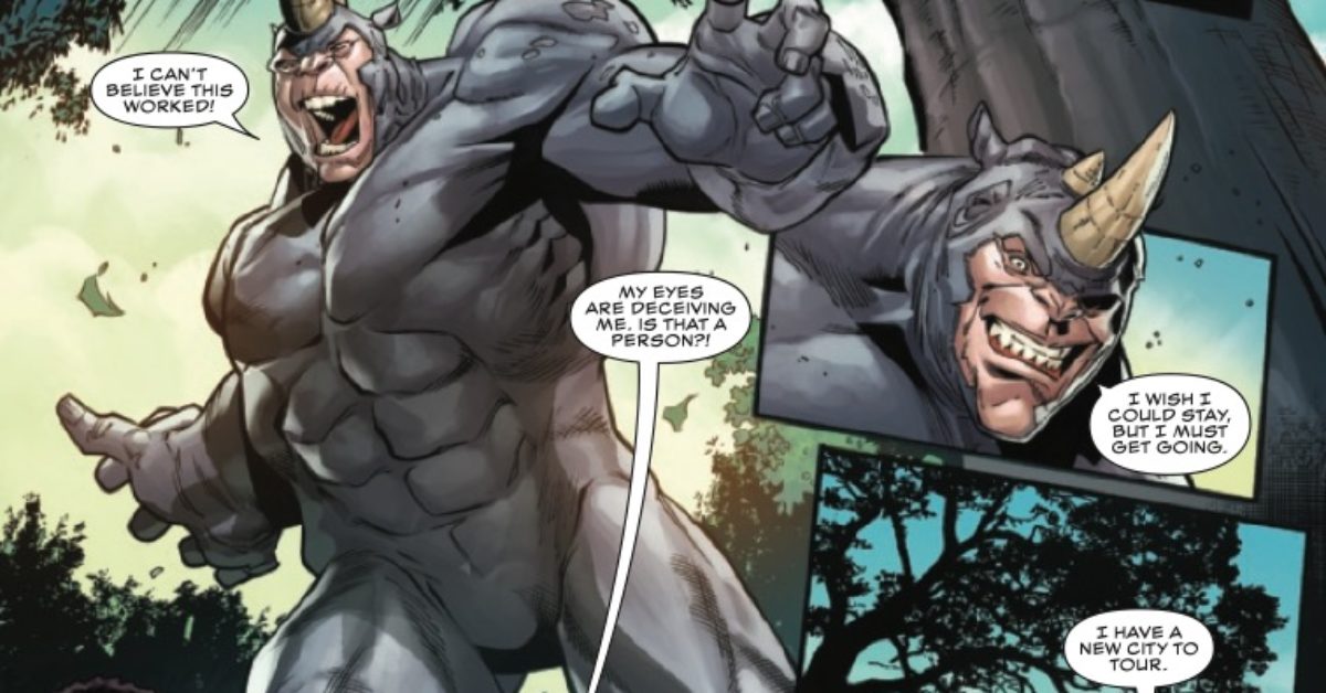 Wakanda #1 Preview: The Rhino Takes a Wakandan Vacation