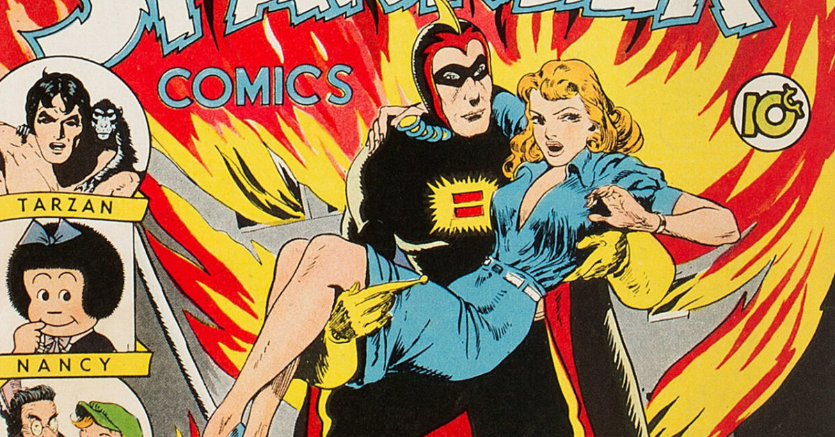 The Strange Saga of Spark Man in Sparkler Comics, Up for Auction