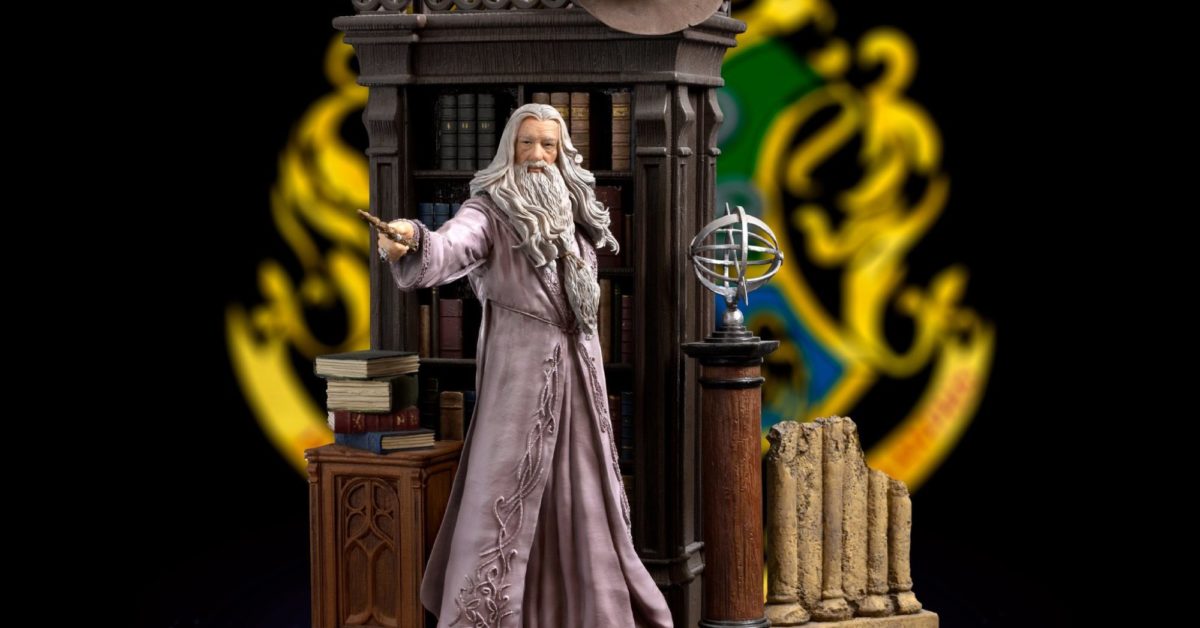 Harry Potter’s Dumbledore Brings Some Magic to Iron Studios
