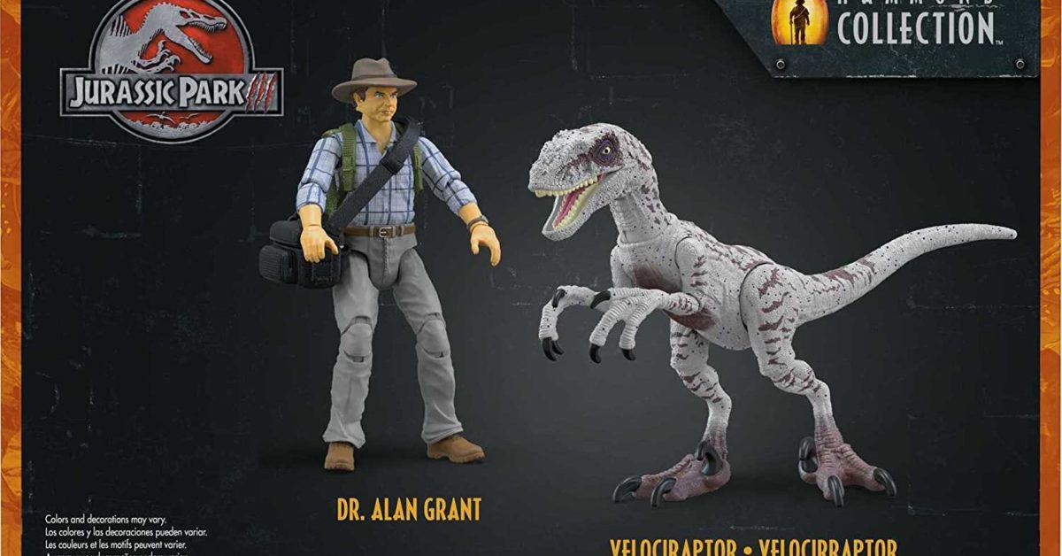 Jurassic Park III Hammond Collection 2-Pack Alan Grant Set Revealed