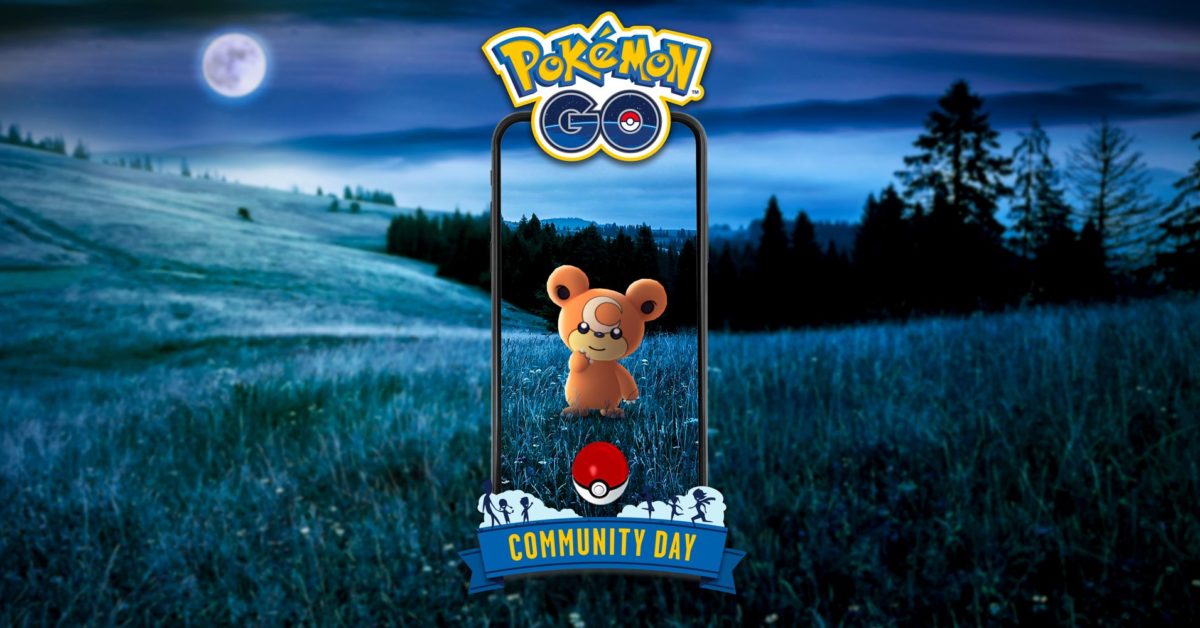 Today Is Teddiursa Community Day In Pokémon GO: Full Details