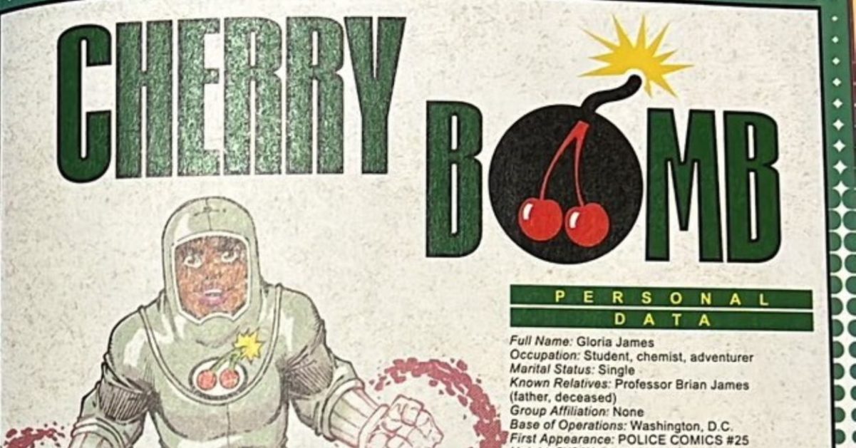 Who Is Cherry Bomb Of The Justice Society Of America?