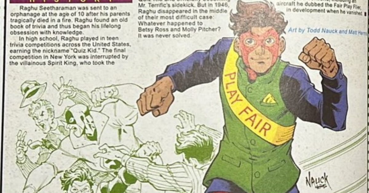 Who Is Quiz Kid, Mr Terrific's Golden Age Teen Sidekick?
