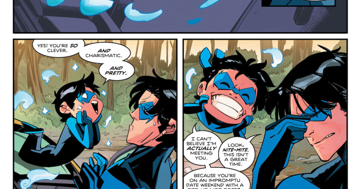 Nightwing #98 Preview: Nightwing Meets His Match