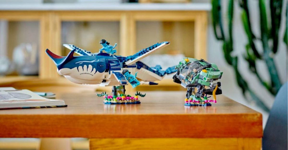 LEGO Explores Pandora’s Ocean with New Avatar: The Way of Water Set