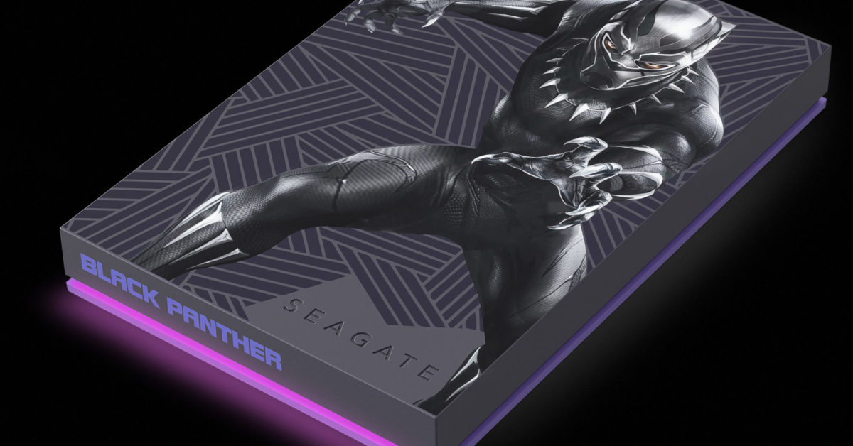Seagate & Marvel Collaborate On Black Panther FireCuda HDD