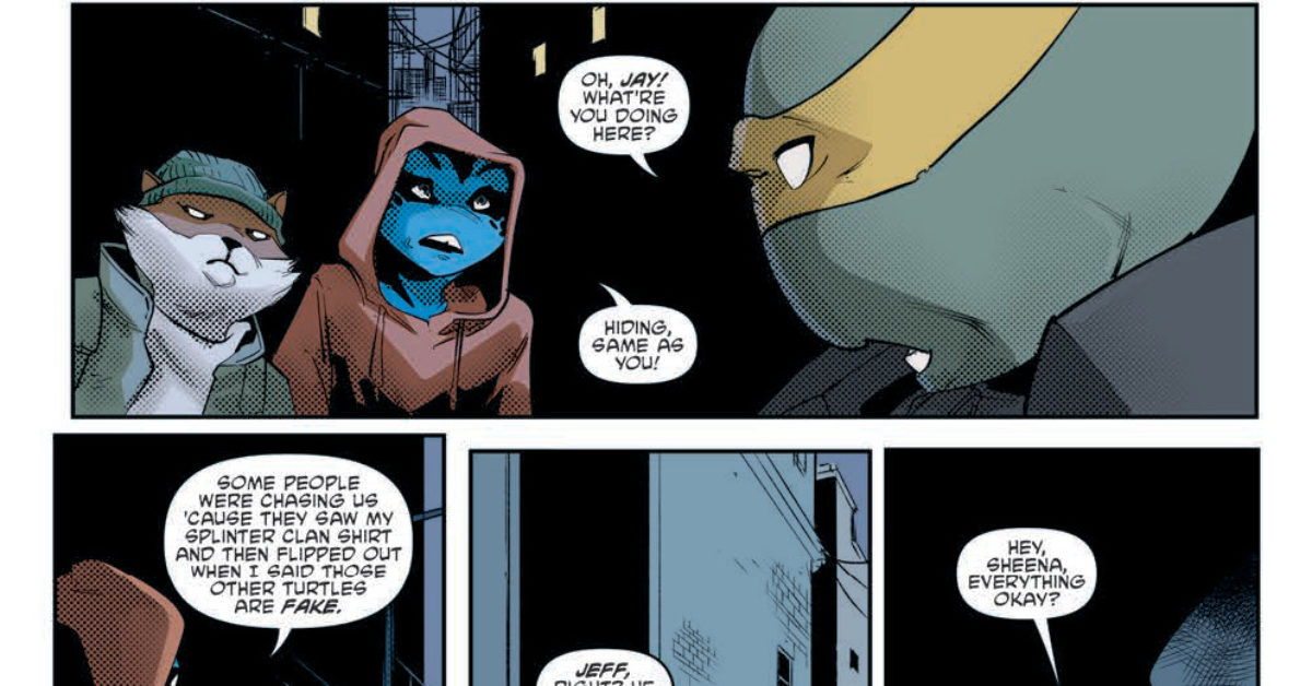 Teenage Mutant Ninja Turtles #134 Preview: Riot in Mutant Town