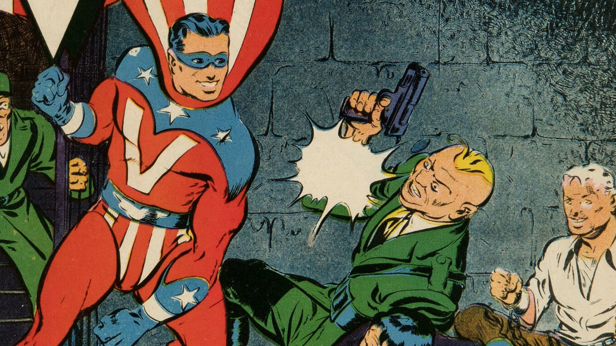 The Fascinating History Behind V-Man in Fox's V-Comics, at Auction