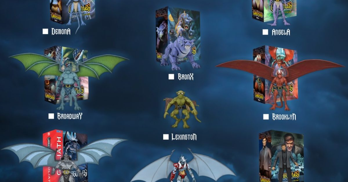 NECA 12 Days Of Downloads Continues With TMNT, Gremlins, Gargoyles