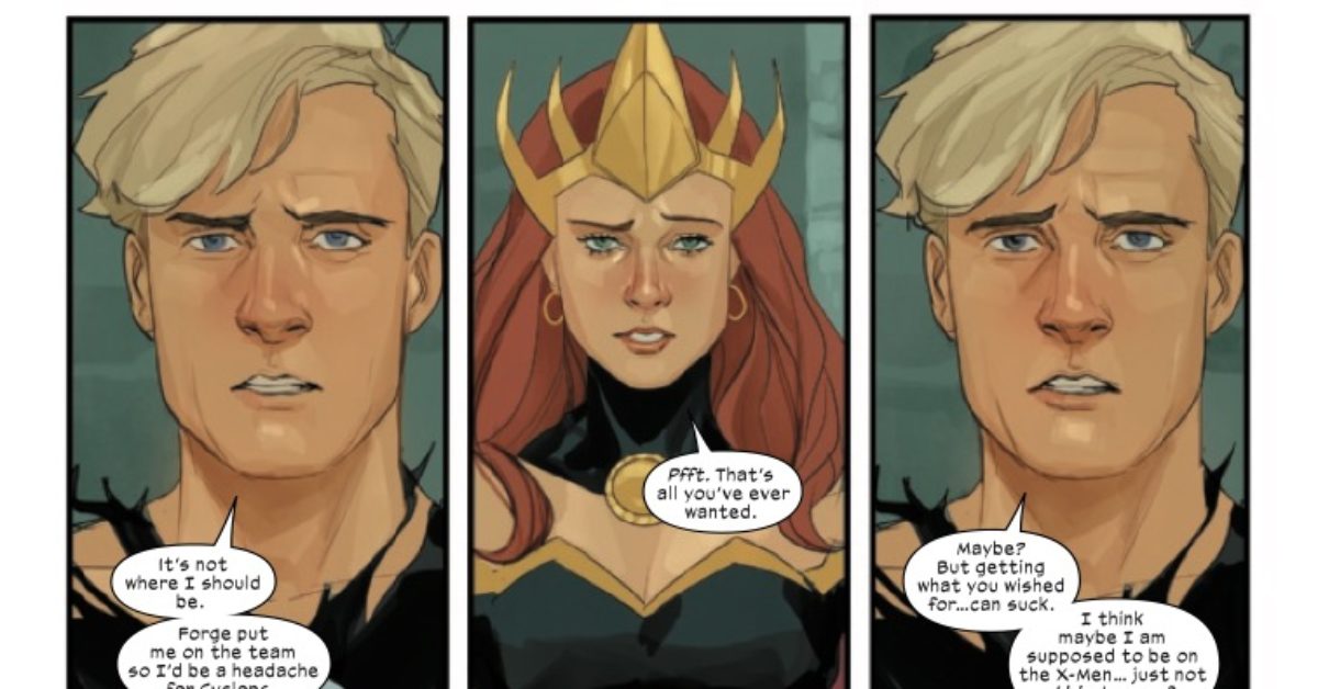 Dark Web: X-Men #2 Preview: Alex and Madelyne, Sitting in a Tree...