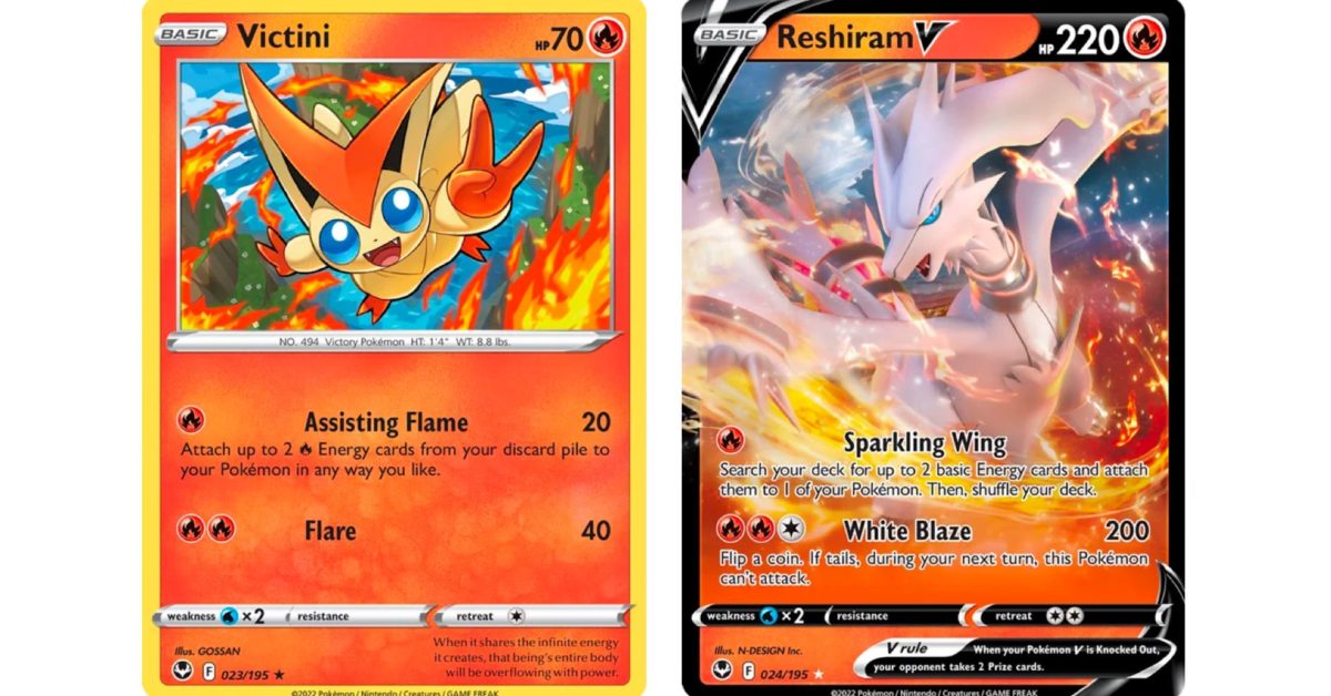 The Cards Of Pokémon TCG: Silver Tempest Part 6: Victini & Reshiram