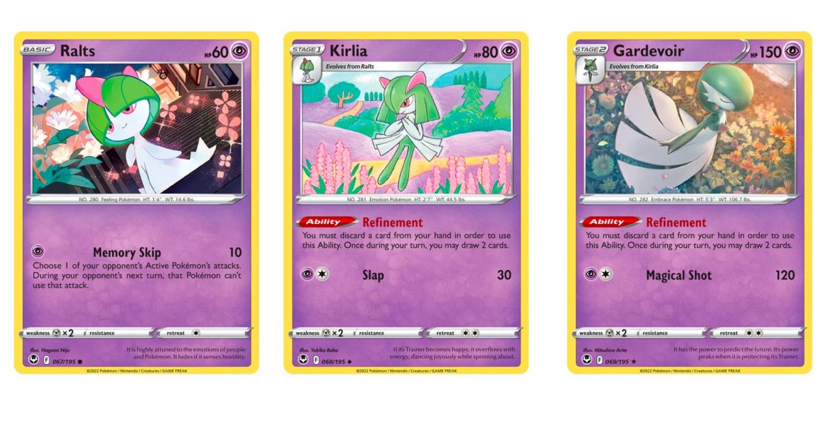 The Cards Of Pokémon TCG: Silver Tempest Part 16: Ralts Line