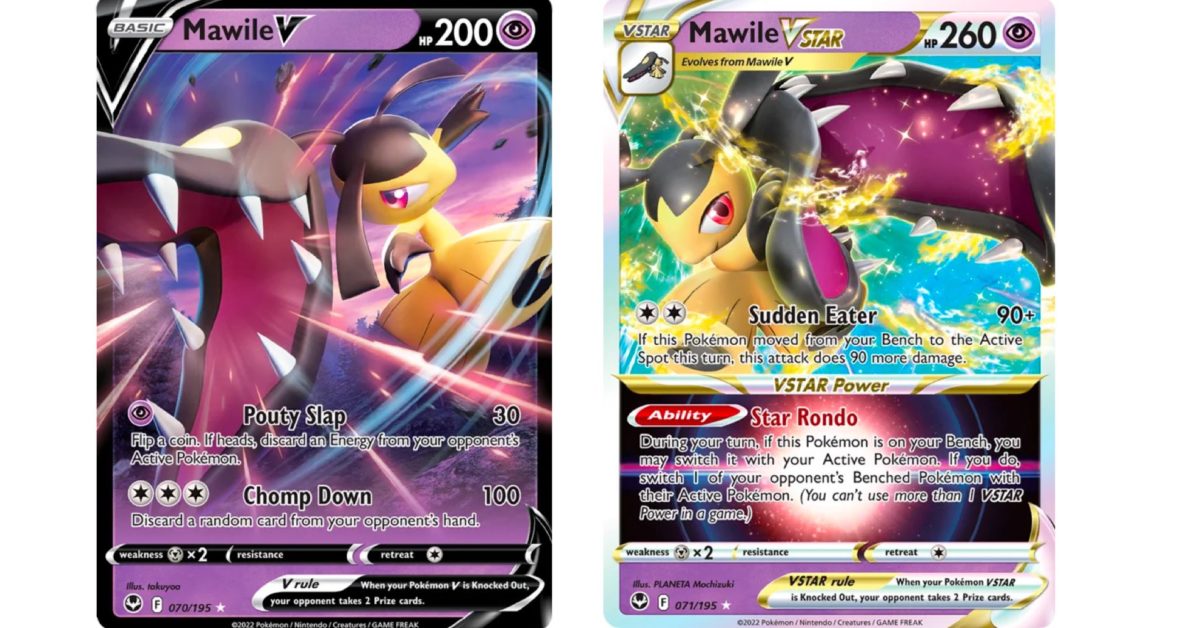 The Cards Of Pokémon TCG: Silver Tempest Part 17: Mawile VSTAR