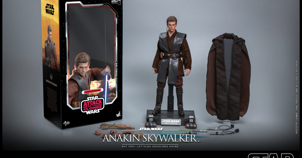 Hot Toys Debuts Star Wars: Attack of the Clones Anakin Skywalker
