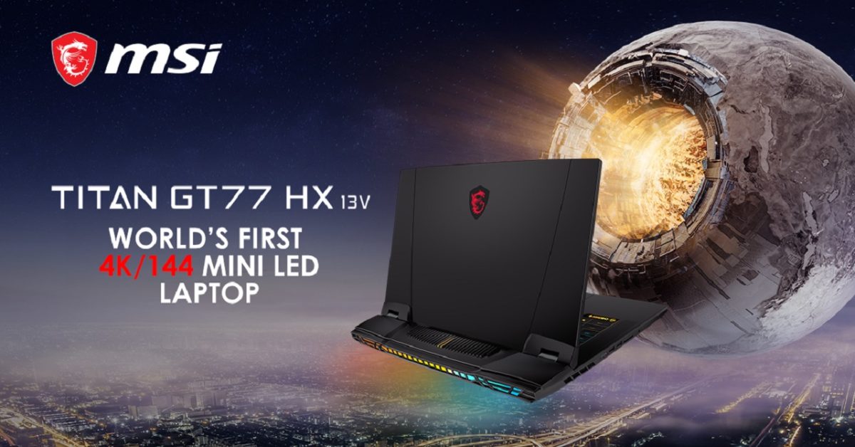 MSI Reveals New 4K/144Hz Mini LED Laptop With The Titan GT77