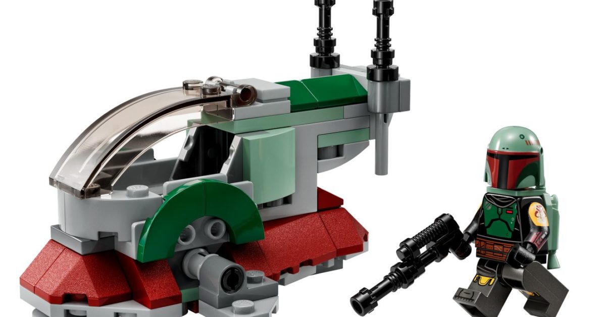 LEGO Debuts New MicroFighter Set with Star Wars Boba Fett’s Starship