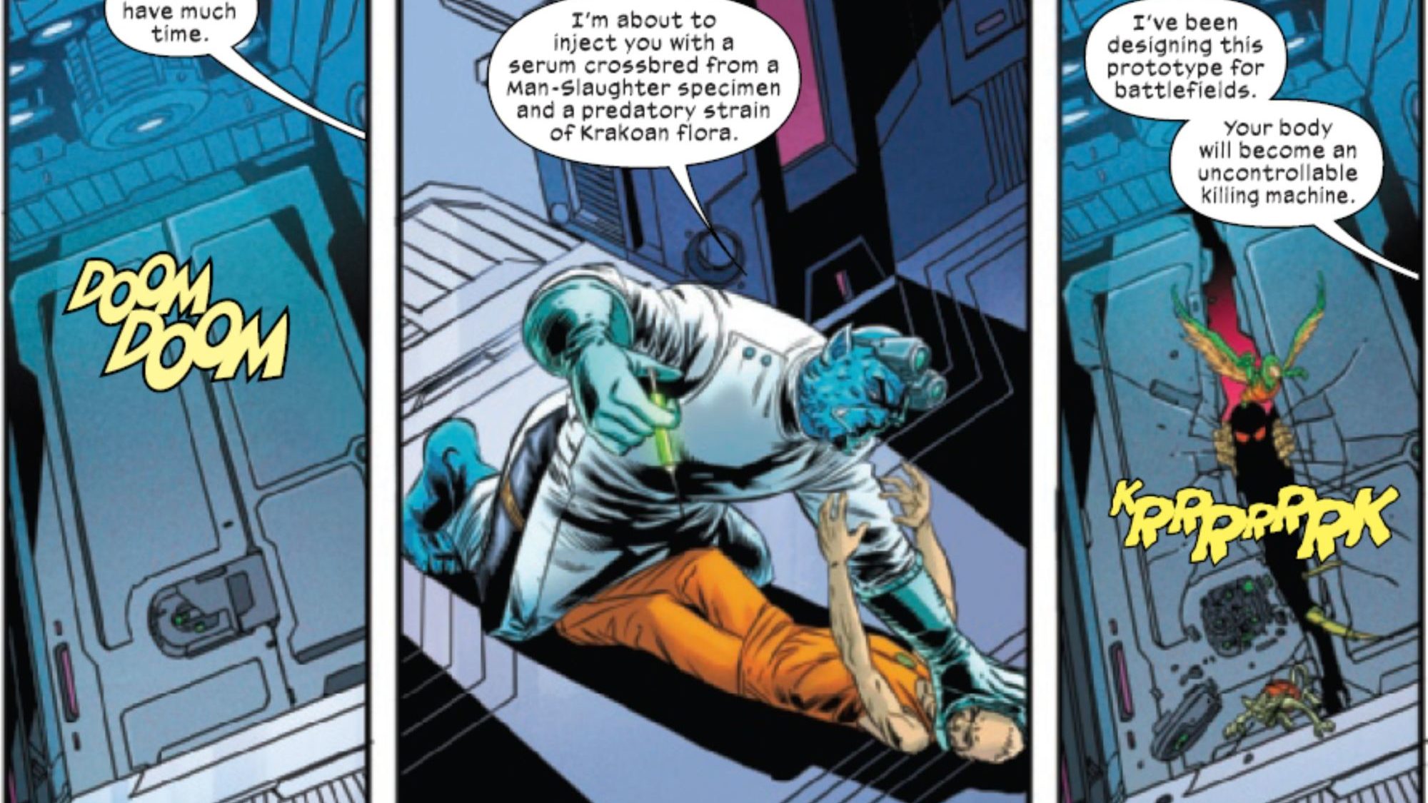 Hank McCoy, Fascist Beast Of The X-Men, Official (XSpoilers)