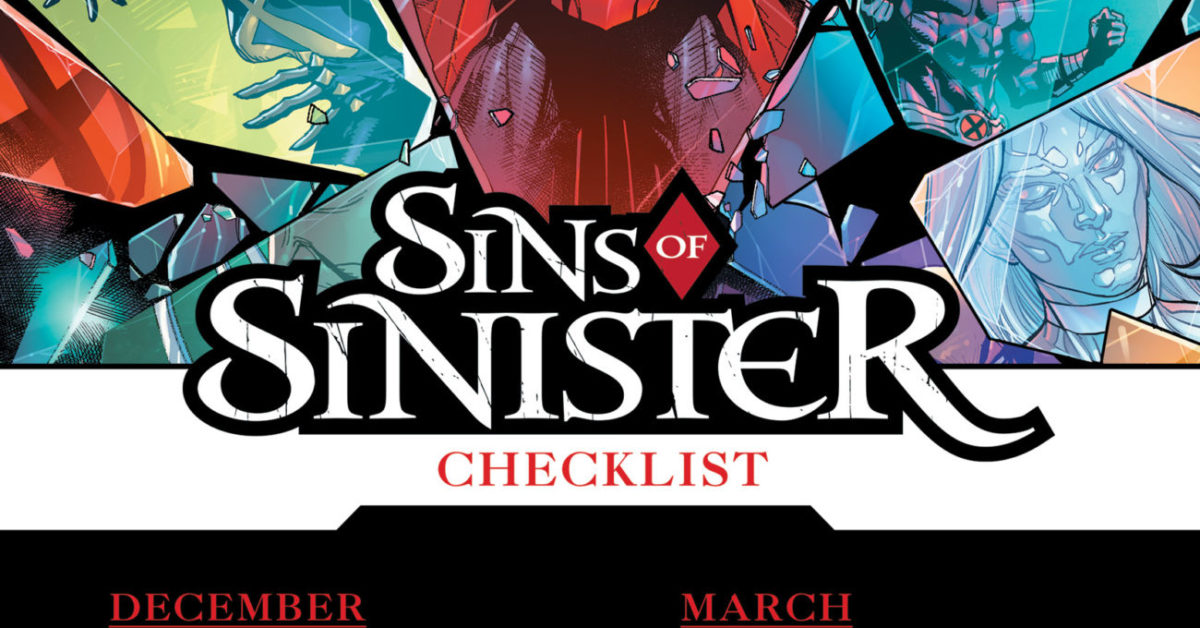 A Brand New X-Men: Sins Of Sinister Checklist Up To March 2023
