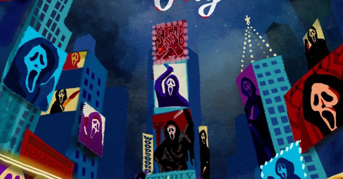 Scream 6 Debuts Cool Art Poster Taking Over Times Square