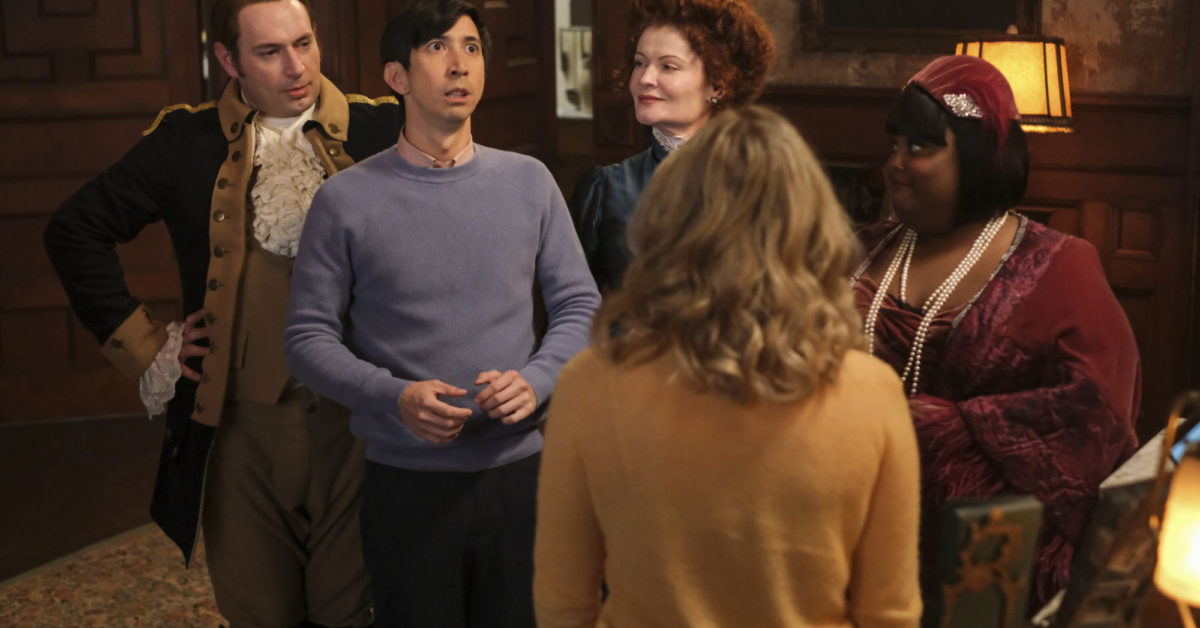 Ghosts Season 2 Ep. 13 Ghost Hunter Images; "Juicy" Isaac/Nigel Tease