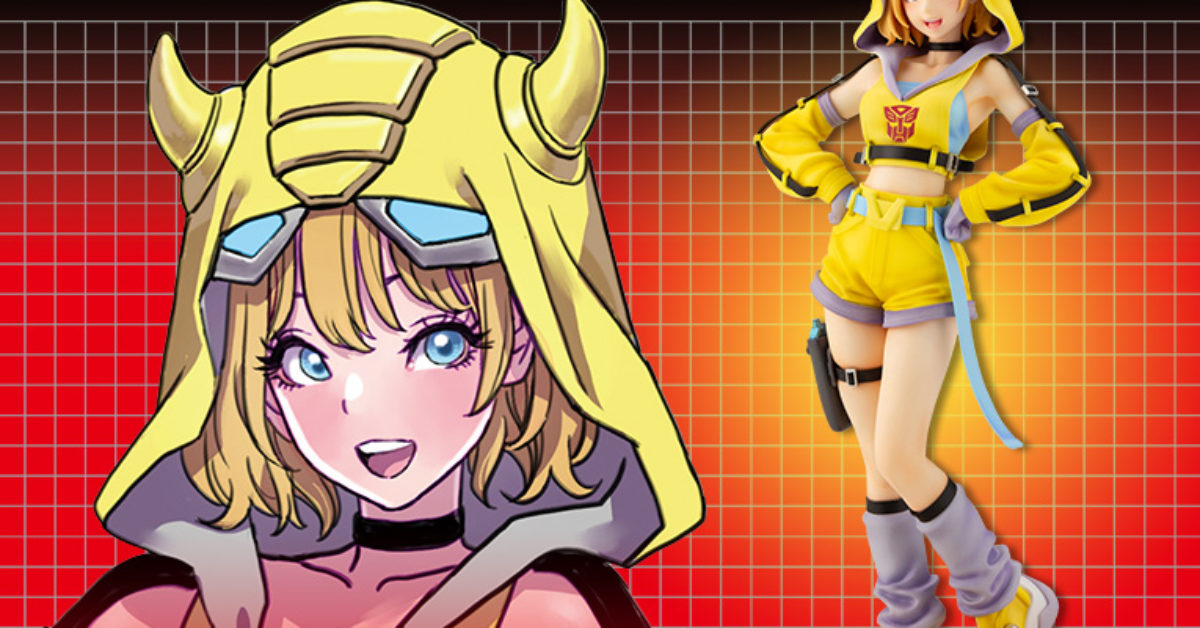 Transformers Bumblebee Becomes a Human Girl with Kotobukiya