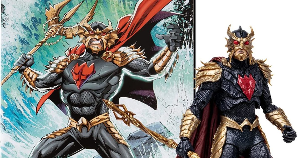 DC Comics Ocean Master Returns to McFarlane with Page Punchers DC Comics Ocean Master Returns to McFarlane with Page Punchers