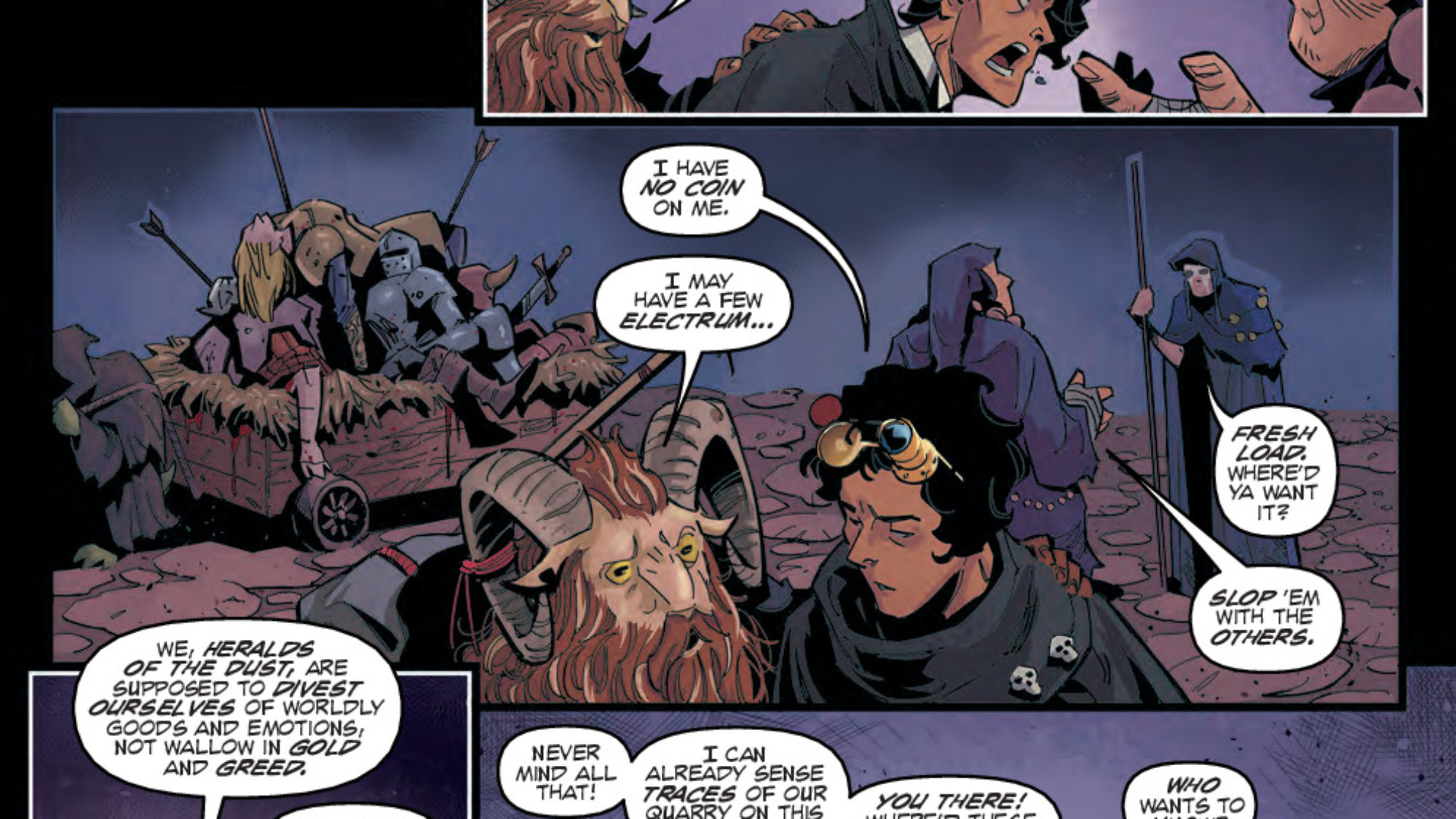 Dungeons and Dragons: Fortune Finder #3 Preview: Amnesia and Anarchy