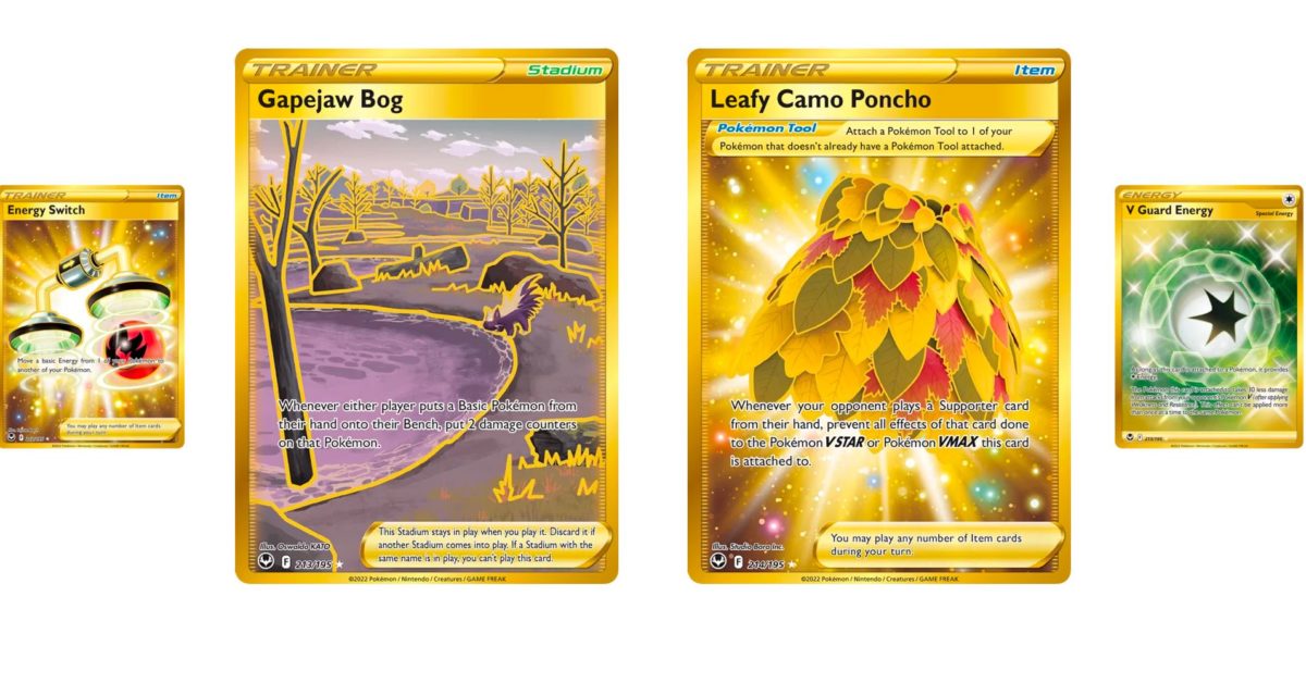 The Cards Of Pokémon TCG: Silver Tempest Part 49: Gold Trainers