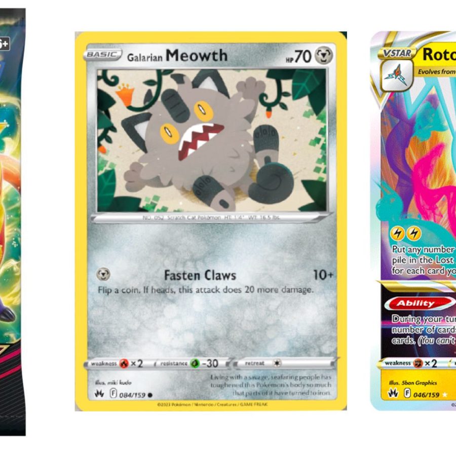 Galarian Meowth Pokemon Card