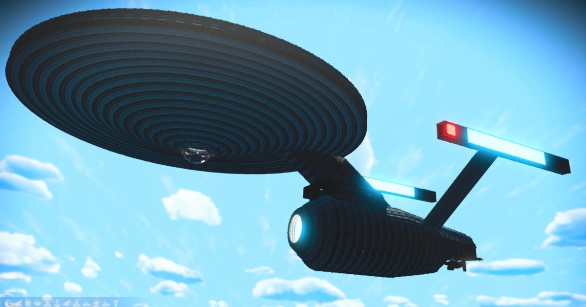 Someone Made The USS Enterprise In No Man's Sky