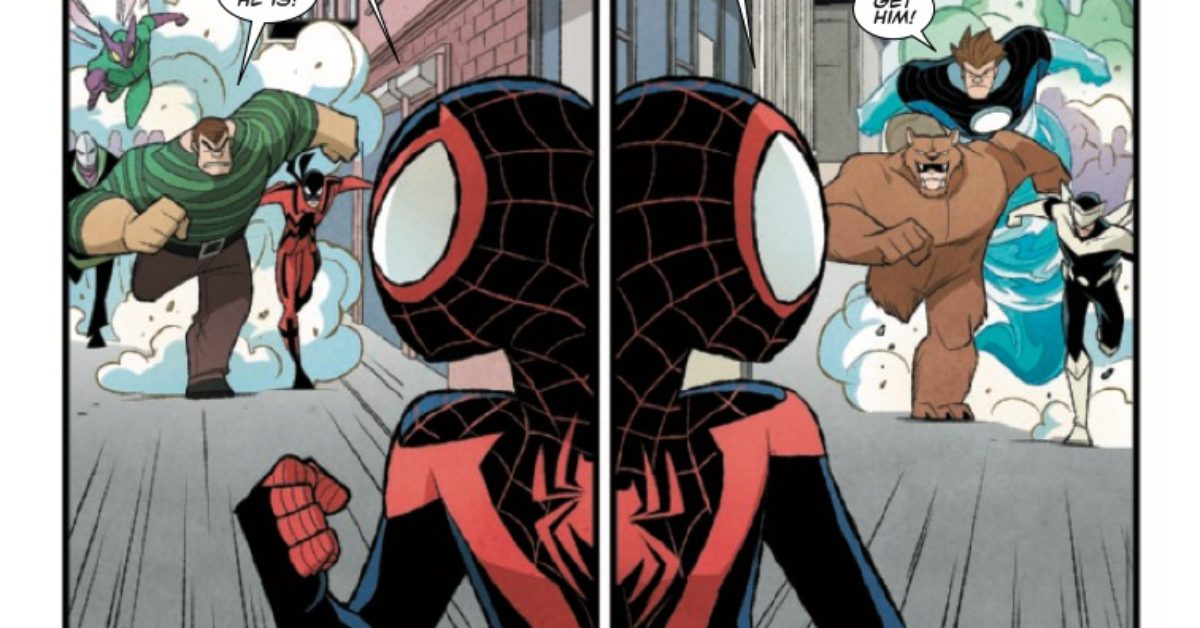 Peter Parker & Miles Morales Spider-Man Double Trouble #3 Preview