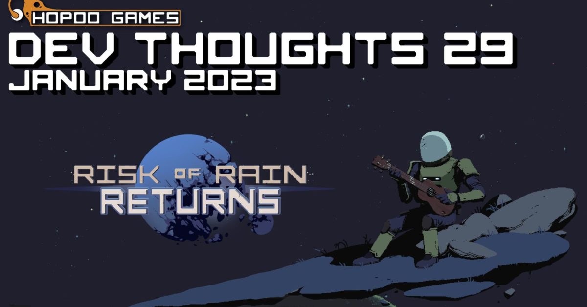 Risk Of Rain Returns Releases New Developer Video