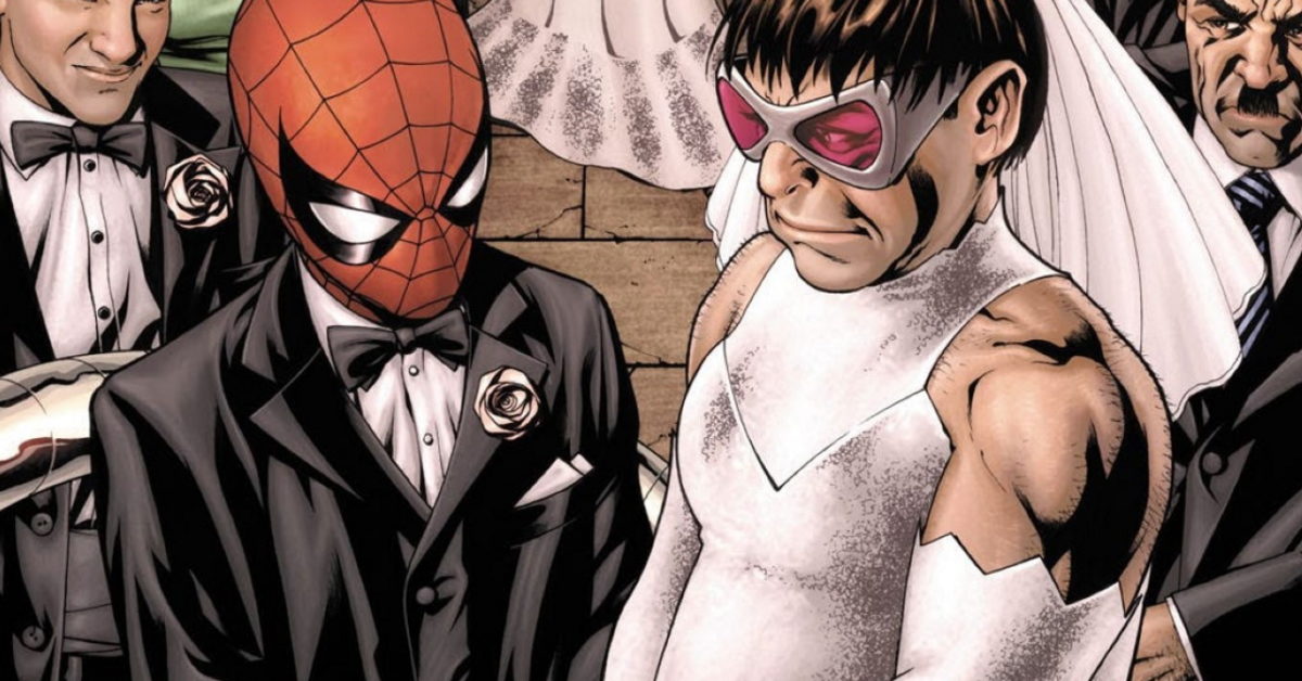The Spider-Man/Doctor Octopus Marriage Cover That Marvel Never Used