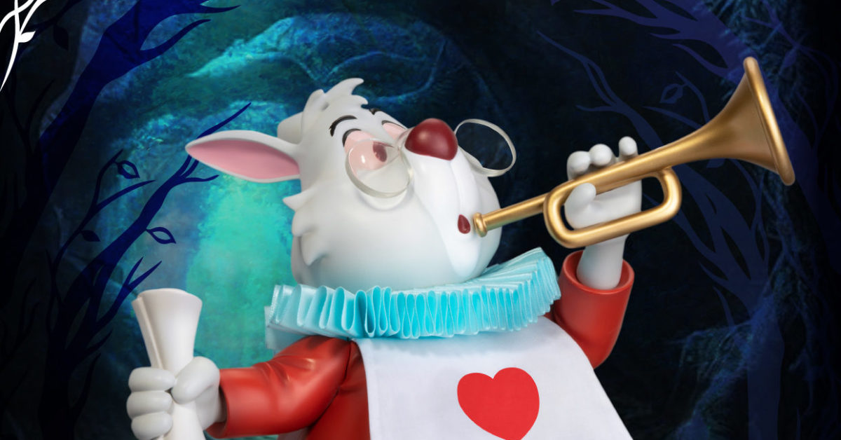 Alice in Wonderland’s White Rabbit is Late with Beast Kingdom