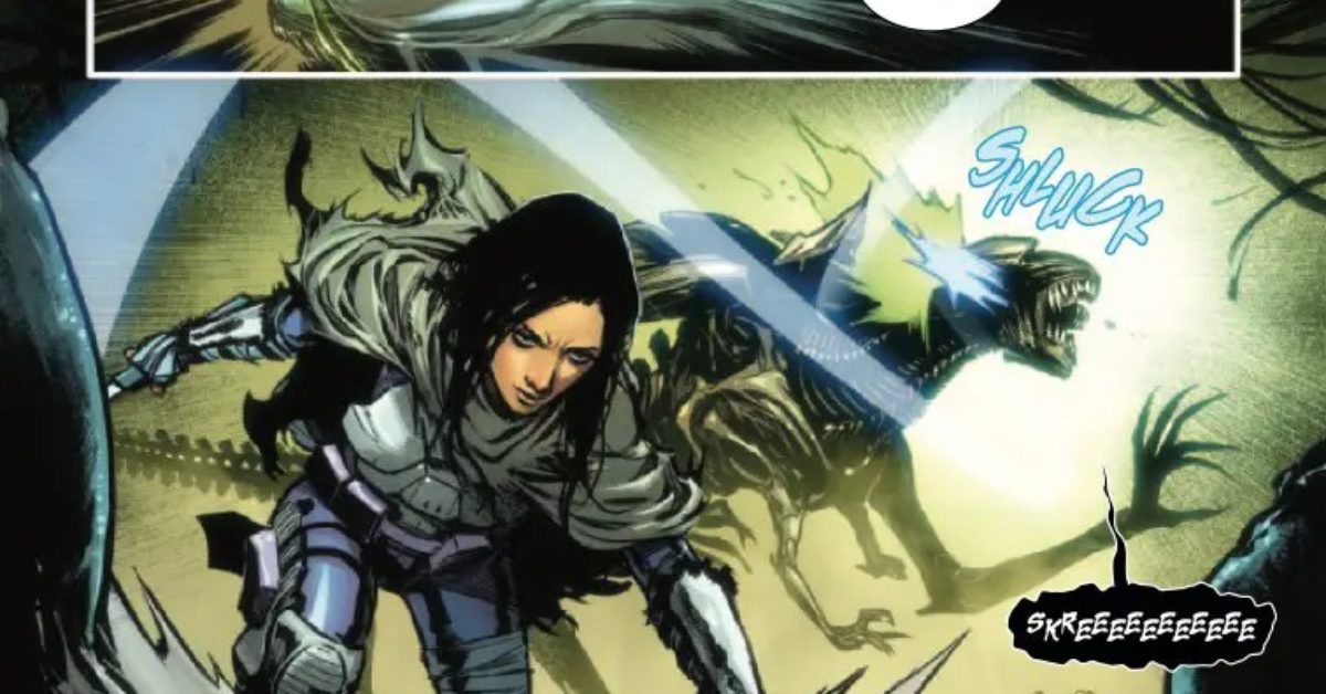 Alien #6 Preview: In This Preview, the Xenomorph... MUST DIE!!!