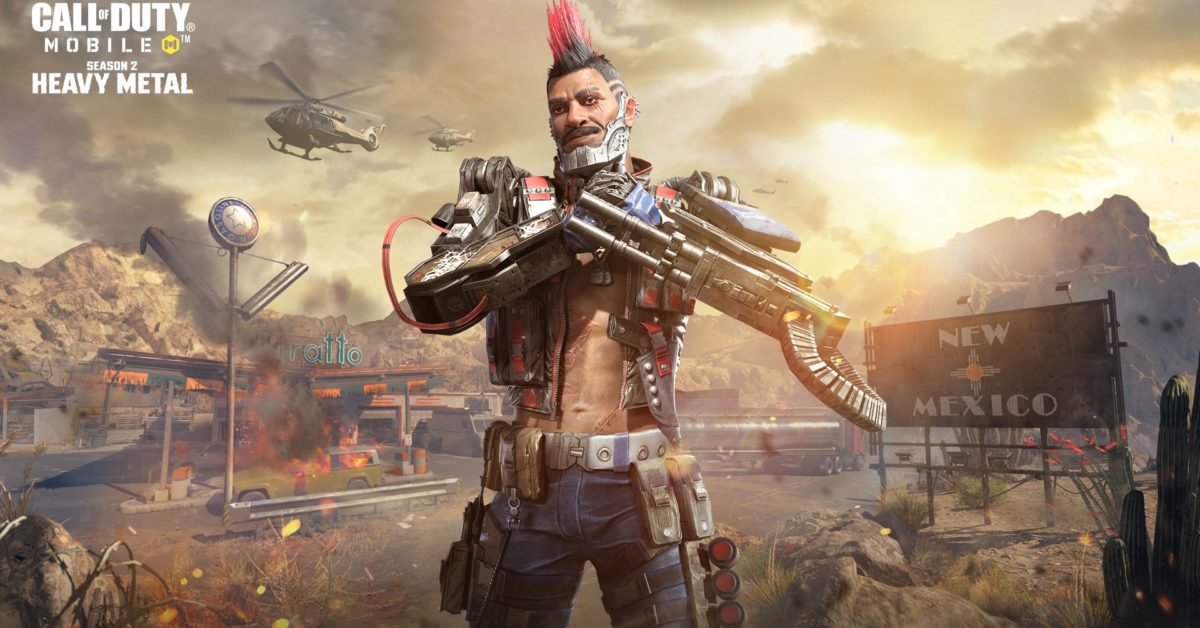 Call Of Duty: Mobile Reveals Season 2 Plans As They Go Heavy Metal