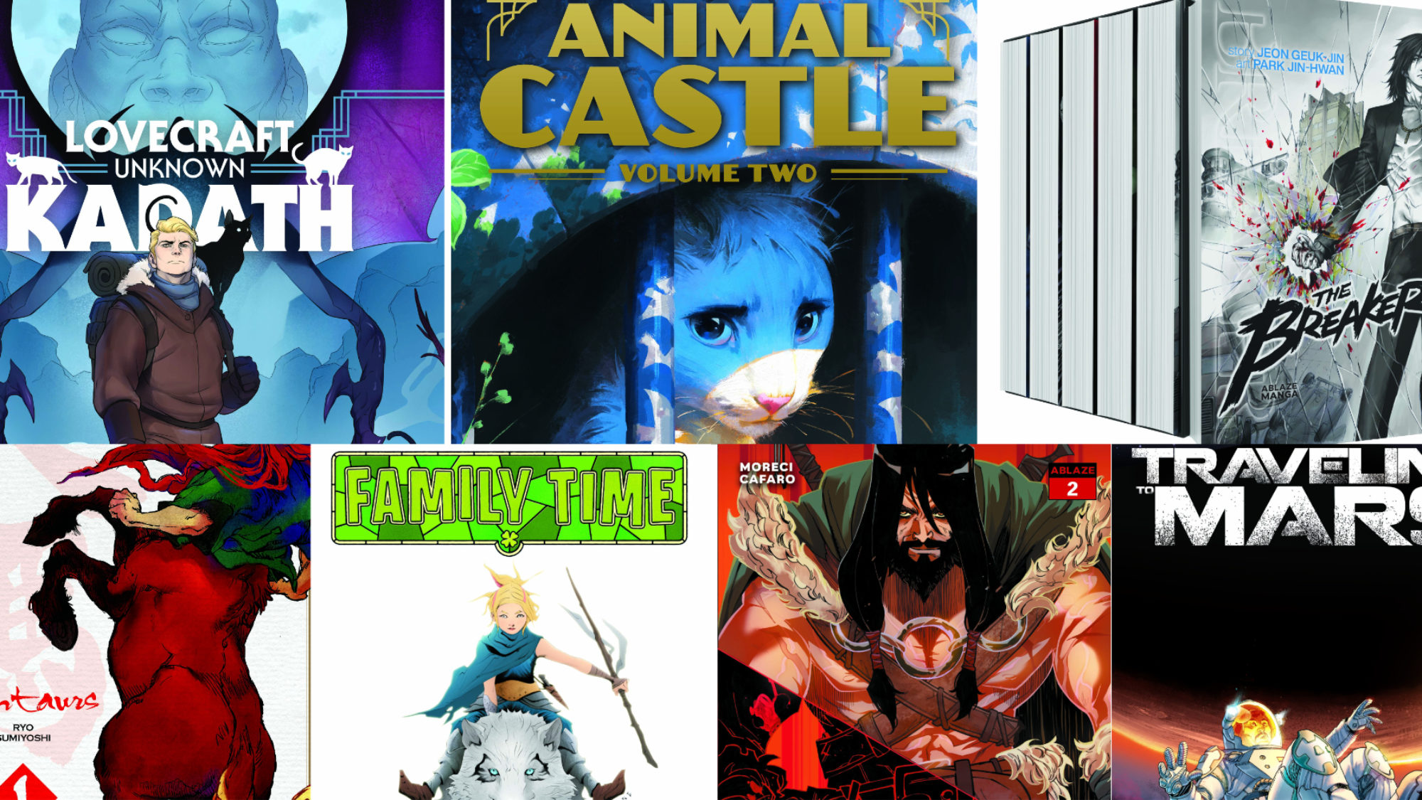 Ablaze Manga Has Ryo Sumiyoshi's Centaurs in Ablaze May 2023 Solicits